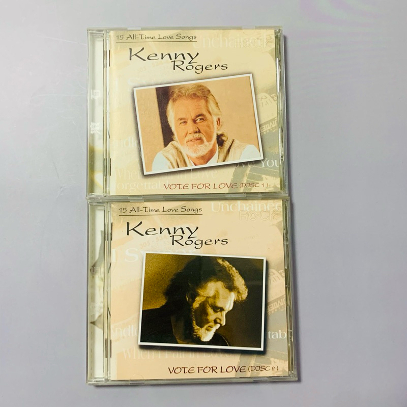 西洋音樂唱片CD Kenny Rogers肯尼羅傑斯-Vote for Love愛的獻禮 情歌精選 2CD 30手經典歌 | 蝦皮購物