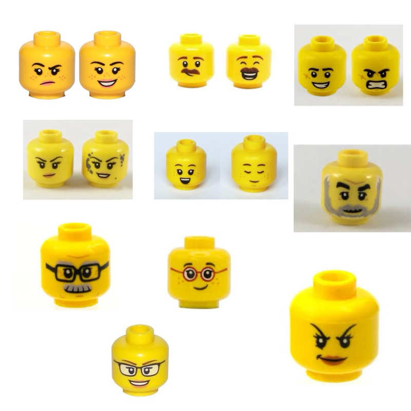 $CoCo鯊$💥現貨💥樂高臉 樂高頭 臉 人頭 3626cpb1337 3266 Lego 樂高 | 蝦皮購物