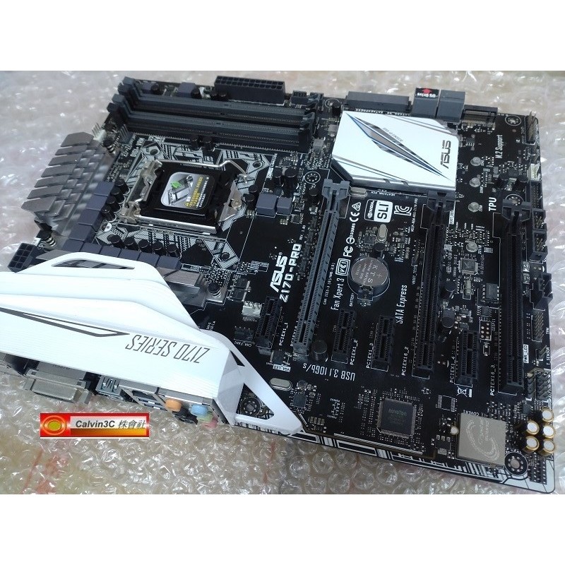 頂級 華碩 Z170-PRO 1151腳位 Intel Z170晶片組 SATA3 DDR4 M.2 HDMI DVI | 蝦皮購物