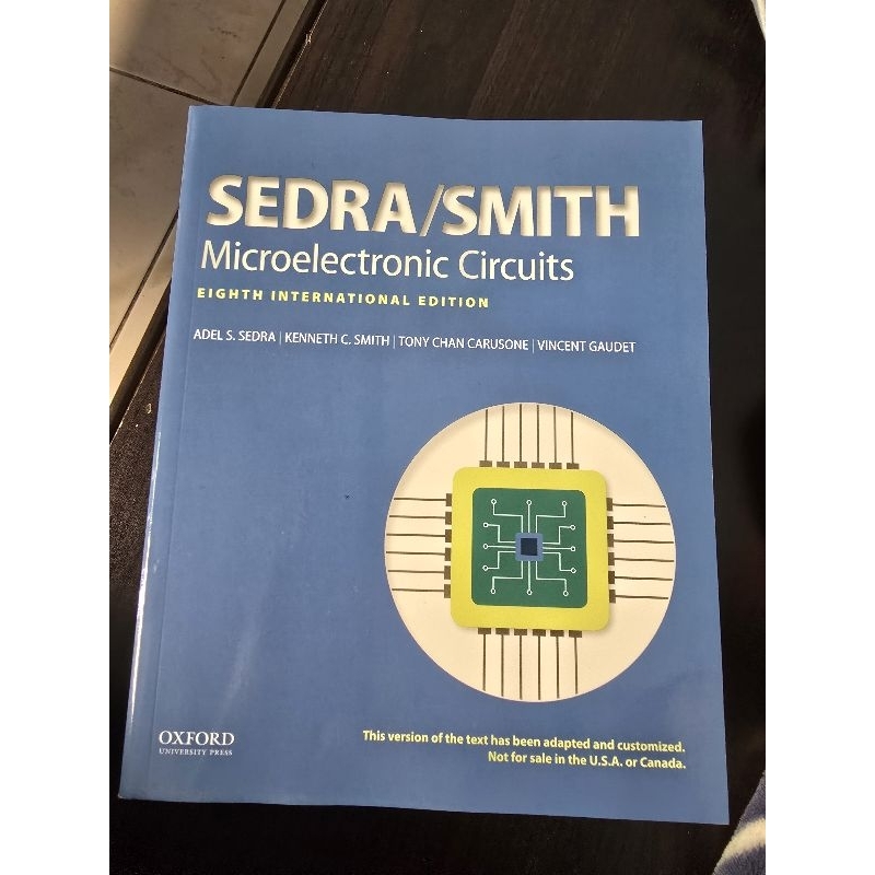 全新 SEDRA/SMITH Microelectronic Circuits 8th Edition | 蝦皮購物