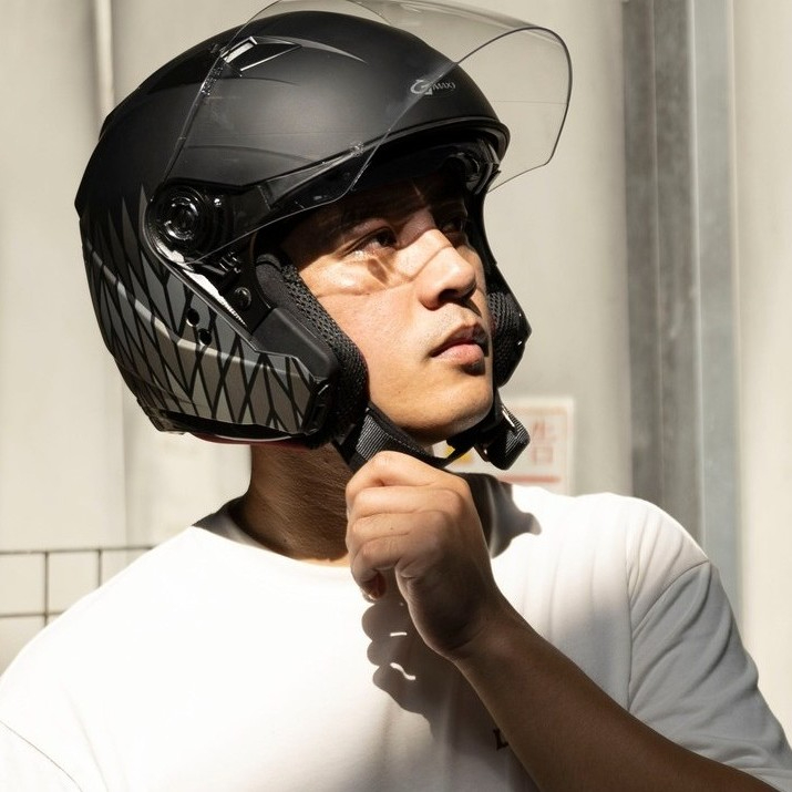 SOL GMAX OF-77夜曲 Nocturne 3/4罩 半罩 安全帽 雙D扣 附發票 | 蝦皮購物