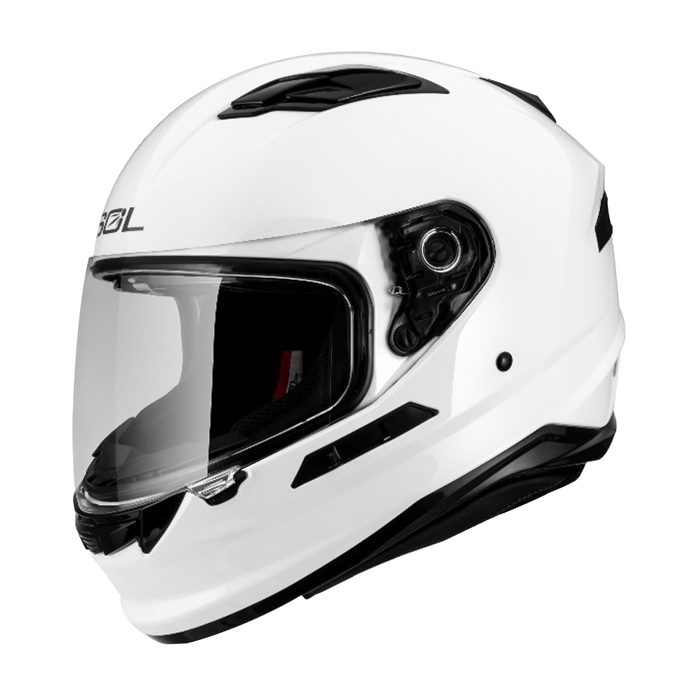 【SOL】SF-6 素色 素白 安全帽 全罩｜眼鏡溝｜高強度｜快拆鏡片｜內襯｜輕量化｜雙D扣｜浮動式鏡片座 | 蝦皮購物