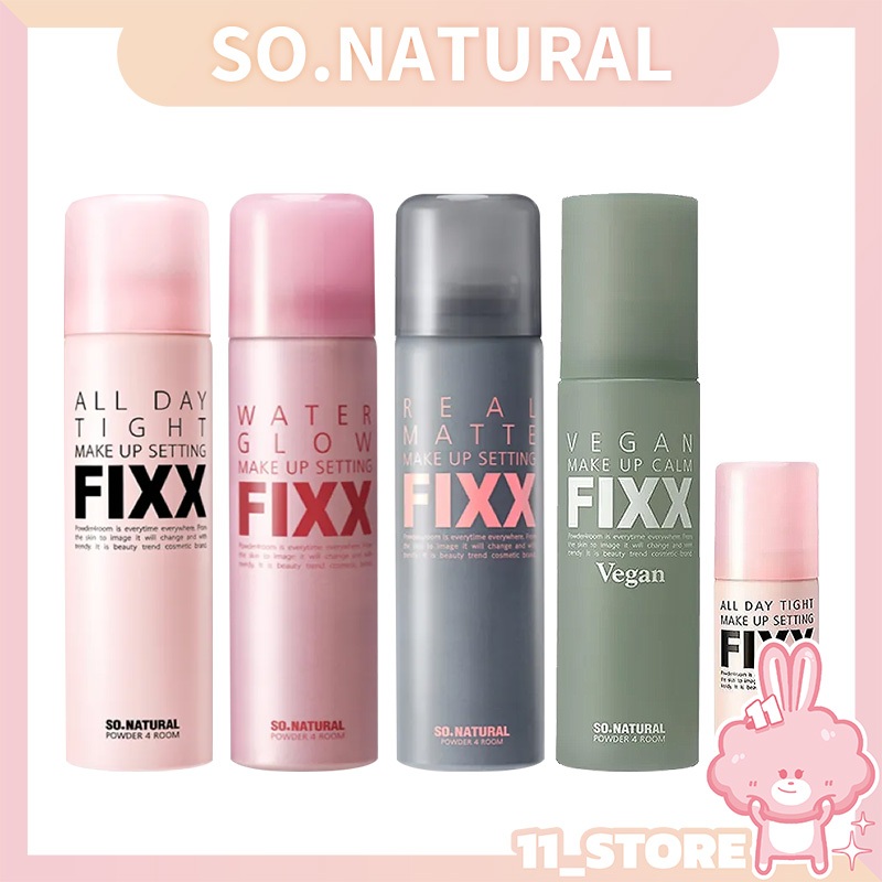 【11_ST】官方正品 韓國 so natural FIXX 全天候超完美定妝噴霧 定妝噴霧 超持妝 matt | 蝦皮購物