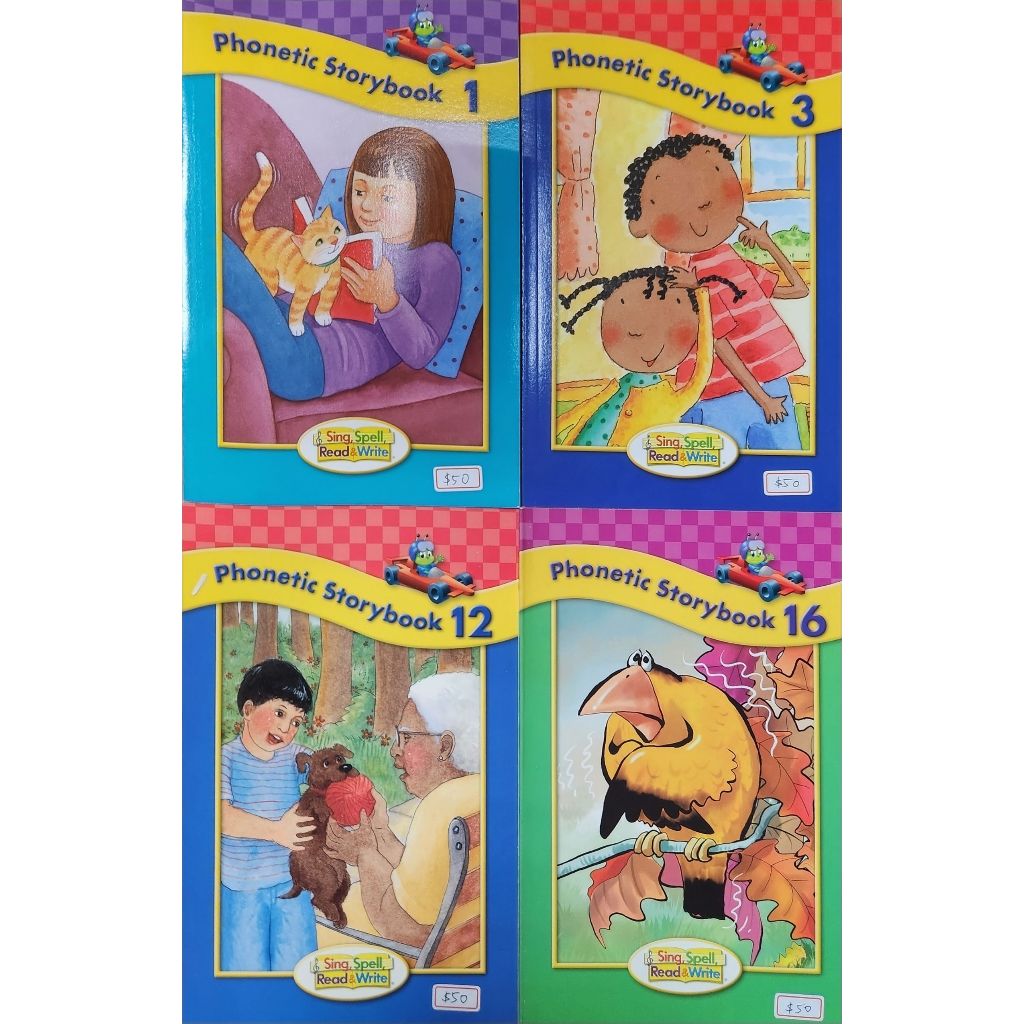 Sing, Spell, Read and Write - Phonetic Storybook | 蝦皮購物