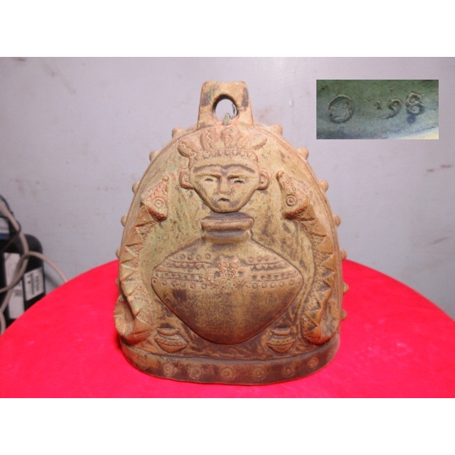 [玩古賞今]早期精緻*原住民鈴鐺(2228B)招財開運擺件*祝大家發大財 | 蝦皮購物