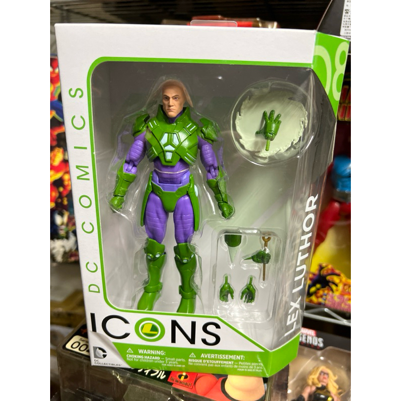 全新未拆 雷克斯路瑟DC Collectibles Icons Justice LEX LUTHOR | 蝦皮購物