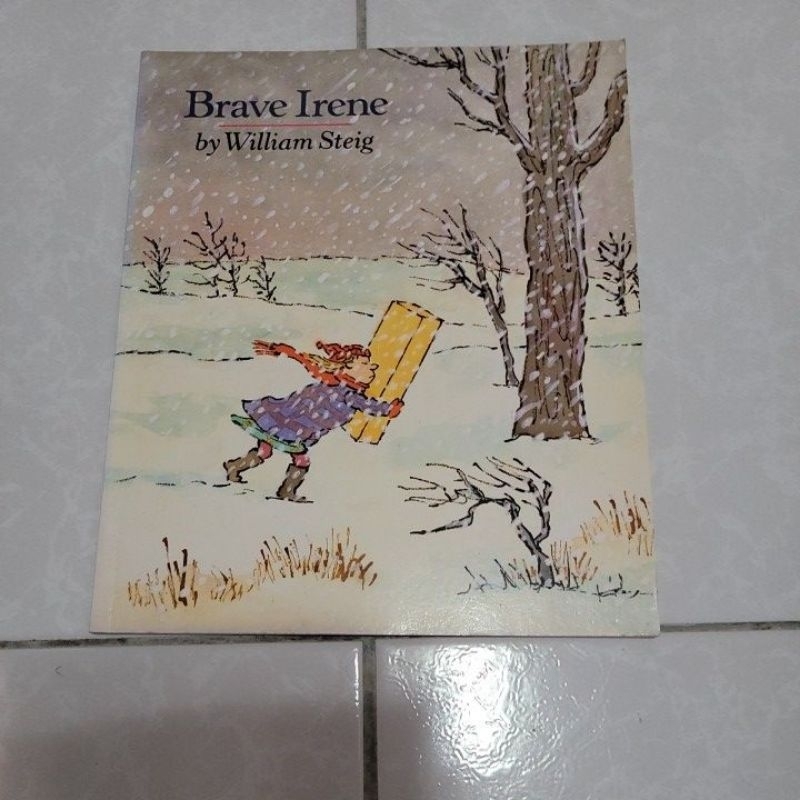 二手書 英文讀本 英文繪本 英文童書 Brave Irene by William Steig | 蝦皮購物