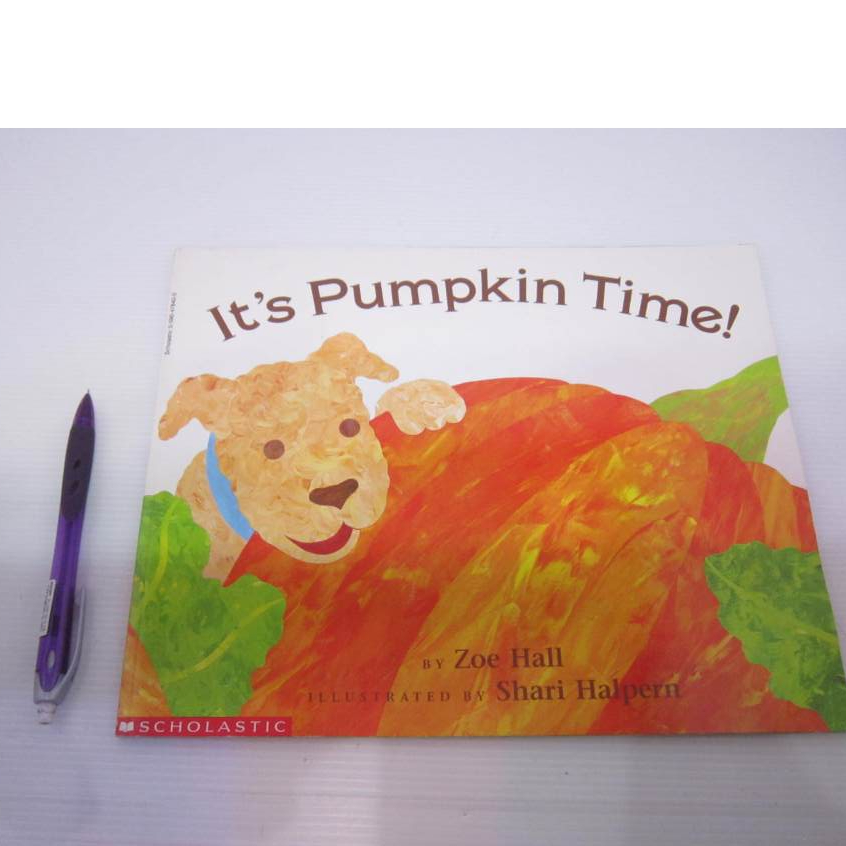 「二手書」Scholastic It's Pumpkin Time Jack-o-lantern 萬聖節 英文繪本 | 蝦皮購物