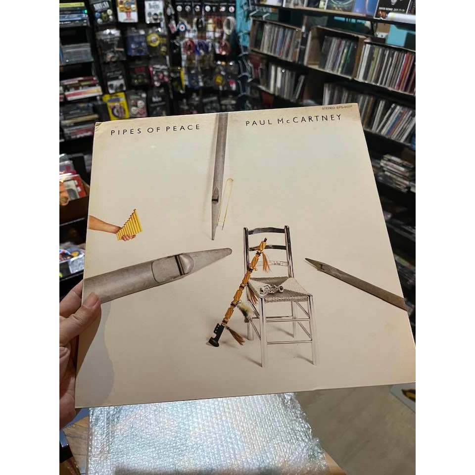 Paul McCartney Michael Jackson Pipes of peace Beatles 黑膠 LP | 蝦皮購物