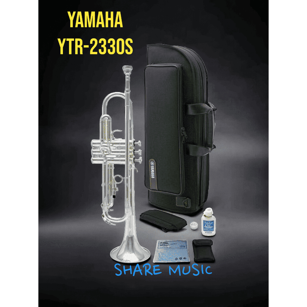 【響赫樂器】全新 原廠公司貨 Yamaha YTR-2330 S 2330S CN 鍍銀 小號 | 蝦皮購物