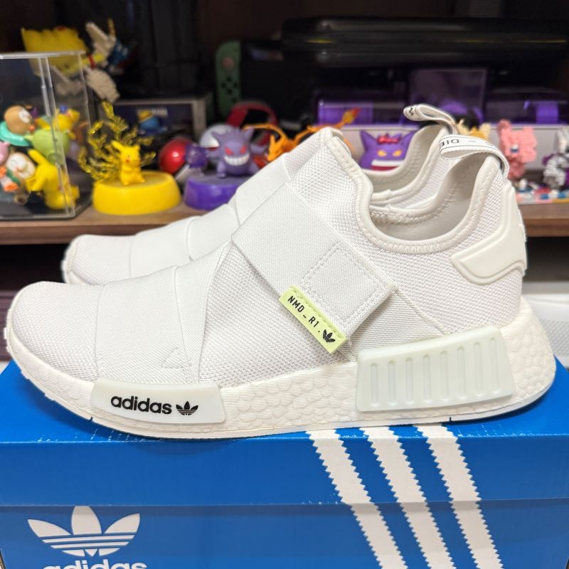 【小八】adidas NMD R1 W Cloud White 白 繃帶 GW5699 | 蝦皮購物