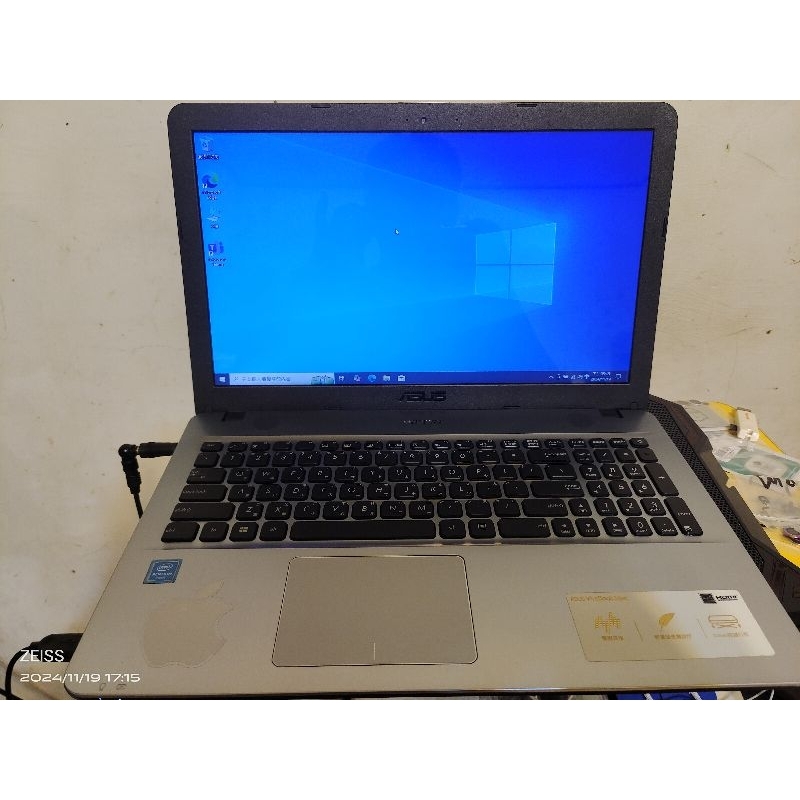 Asus X541NA N4200四核_4g+SSD128g輕薄文書&視訊教學_全新電池 | 蝦皮購物