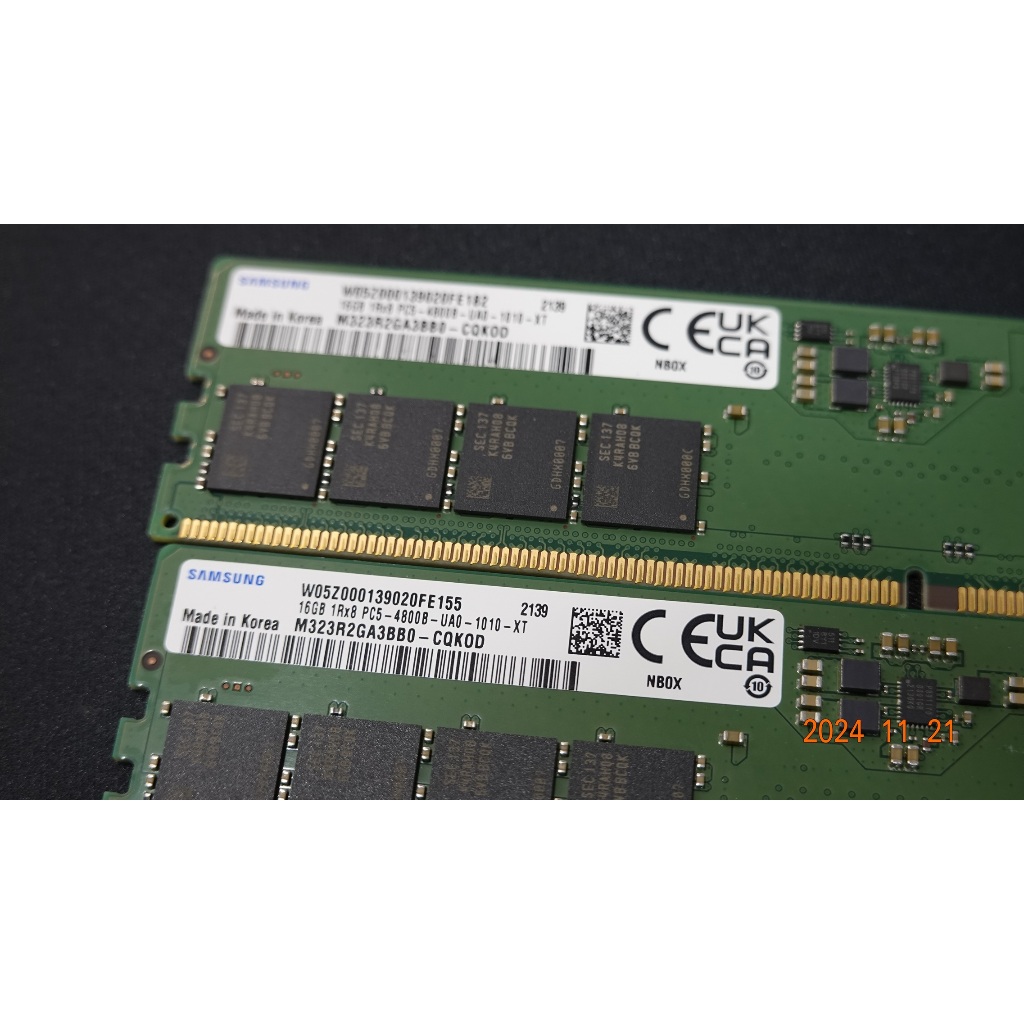 Samsung DDR5-4800 32GB 1Rx8 B-Die (16Gx2)(不分售) Micron ROG | 蝦皮購物