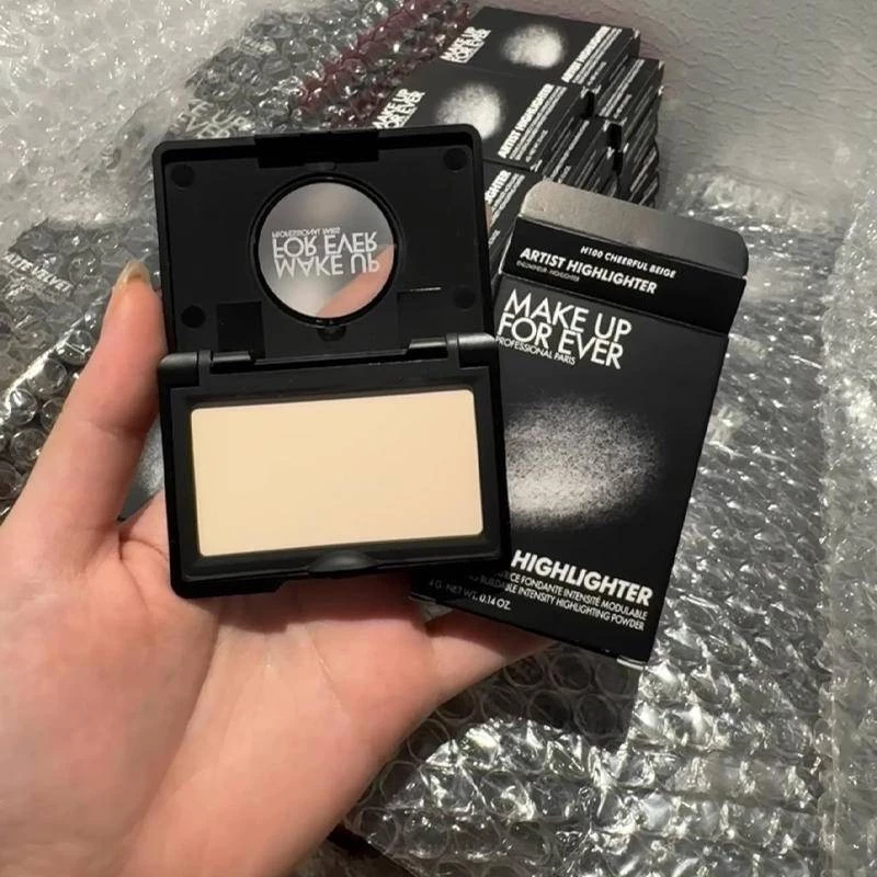 【台灣當天發】MAKEUPFOREVER玫/珂/菲霧面高光MUF新版 單色H100替換芯提亮4g新款 | 蝦皮購物