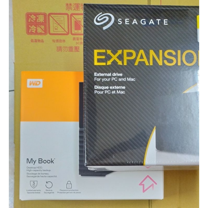 3.5吋 6Tb 10Tb 16Tb WD Seagate One Touch My Book Expansion | 蝦皮購物