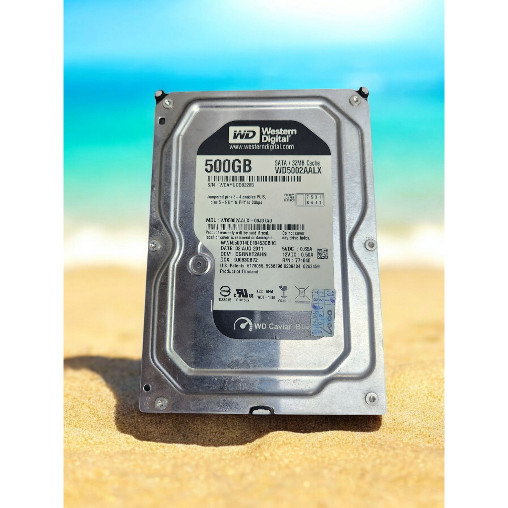 含稅 黑標硬碟 WD 3.5吋 500G WD5002AALX 保固一個月 桌上型硬碟 12H662 | 蝦皮購物