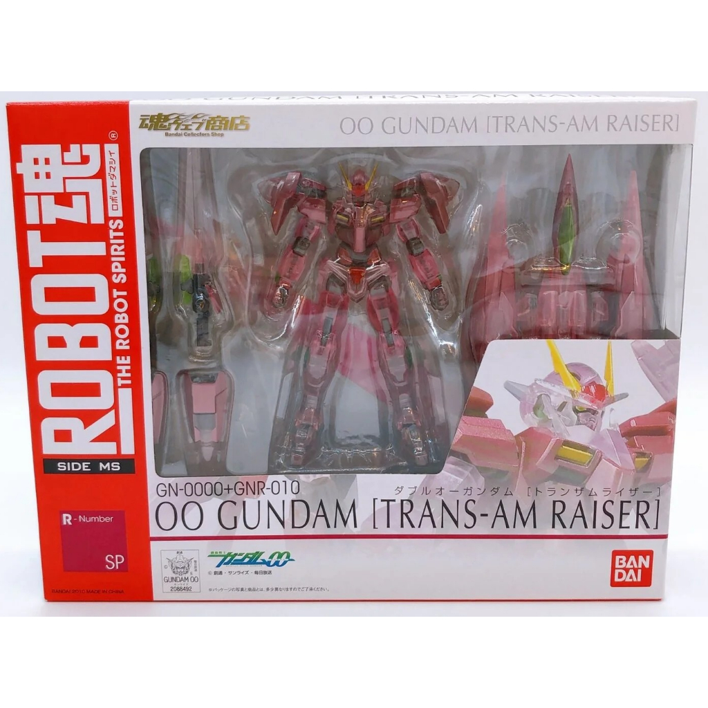 全新 絕版 彩透 日版 trans-am 00 raiser robot TA 三紅 00R 魂 SP 魂商 PB | 蝦皮購物