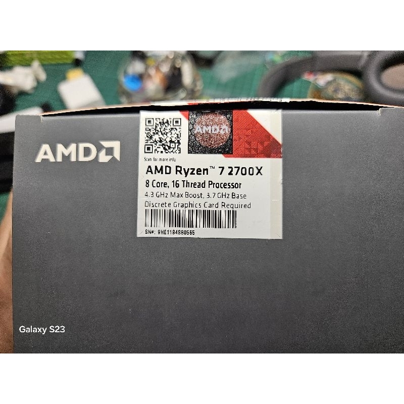 AMD Ryzen R7 2700X CPU 8核 16執行序 可超頻 | 蝦皮購物