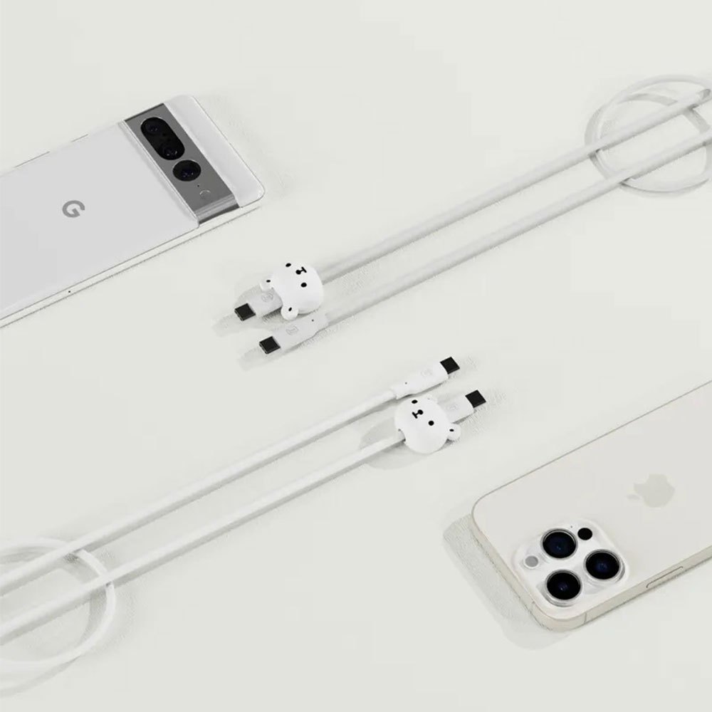 【Allite】x 白白日記聯名 液態矽膠線+白白日記造型咬線器（線材規格C/C）《泡泡生活》 | 蝦皮購物