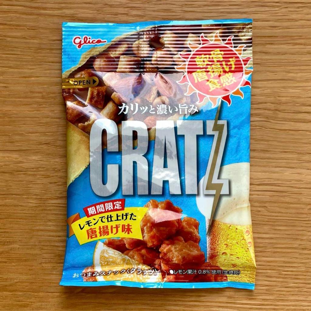 【無國界雜貨舖】日本 固力果 GLICO 格力高 CRATZ 卡滋脆餅 檸檬炸雞 餅乾 杏仁脆餅 | 蝦皮購物