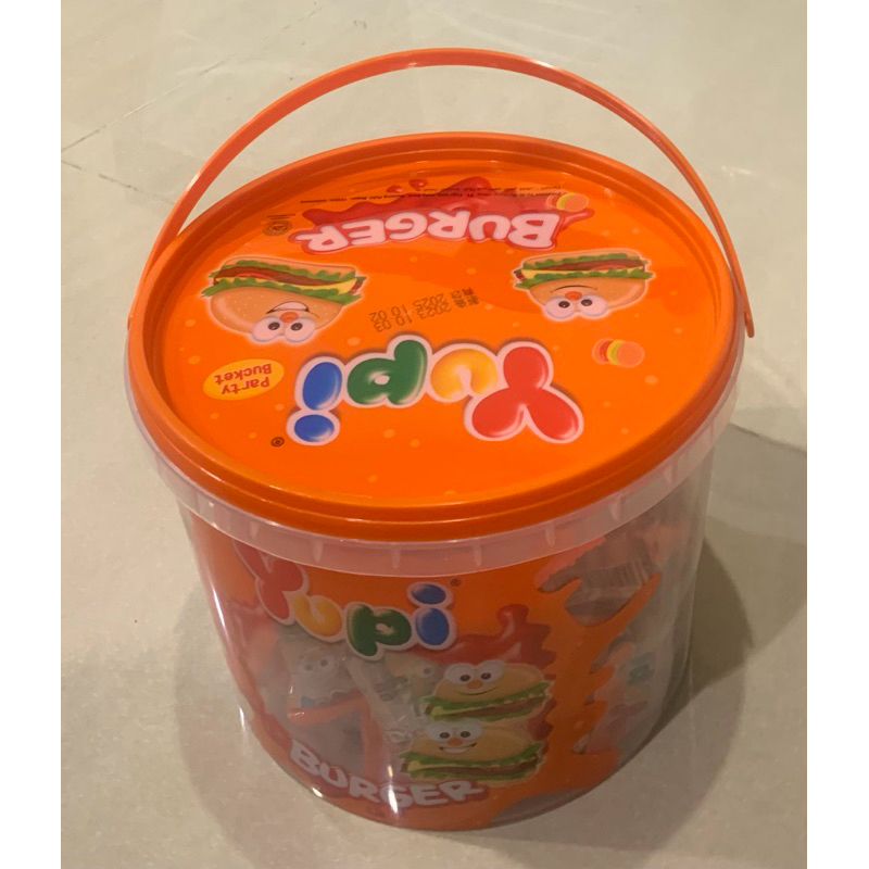 Yupi 漢堡QQ造型軟糖 分享桶315g | 蝦皮購物