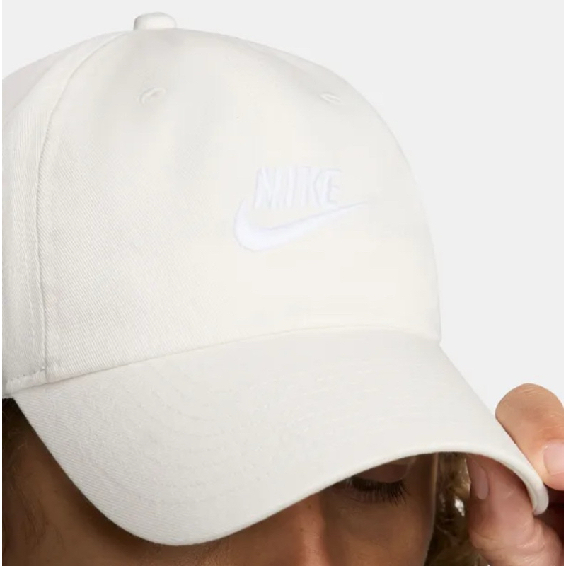 【詹姆士的店】Nike 老帽 米色 FB5368-133 鴨舌帽 運動帽 | 蝦皮購物