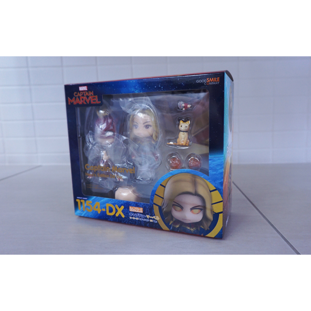 (全新代理版有開箱檢查) GSC 黏土人 驚奇隊長 MARVEL 復仇者聯盟 NO.1154 DX (內詳) | 蝦皮購物