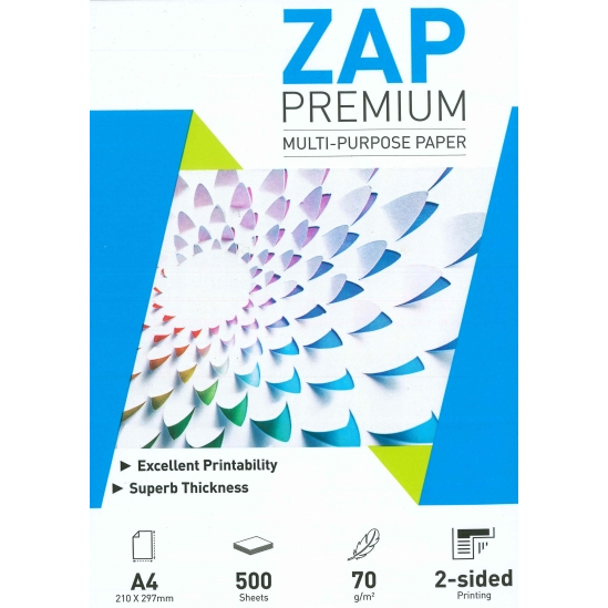 ZAP PREMIUM 70P A4 影印紙 多功能紙 | 蝦皮購物