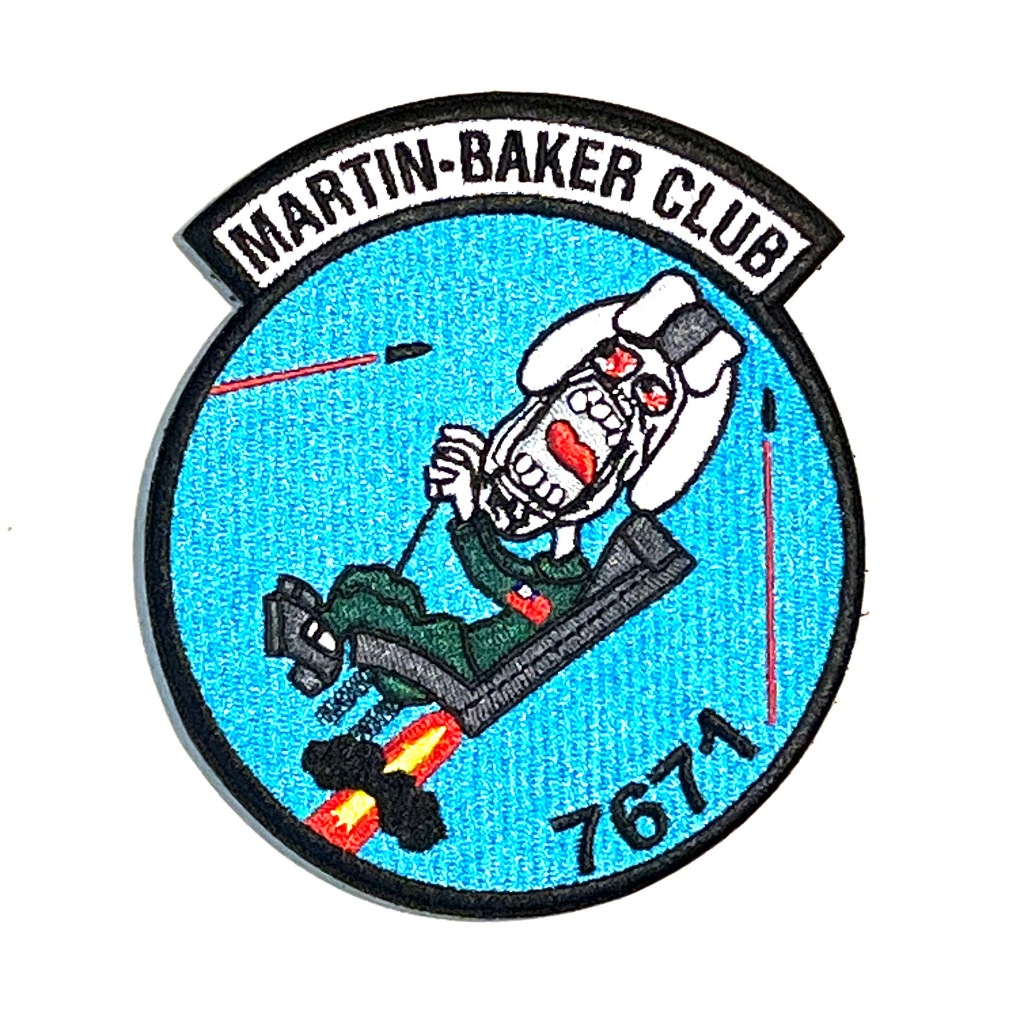 RBF現貨 MARTIN-BAKER CLUB 10CM PATCH 臂章 ARM-MBC7671 | 蝦皮購物