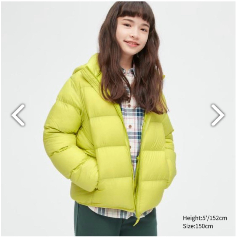 （二手童裝尺寸110）Uniqlo 特級極輕羽絨連帽外套 童裝 90%羽絨 10%羽毛 原價1690元 | 蝦皮購物