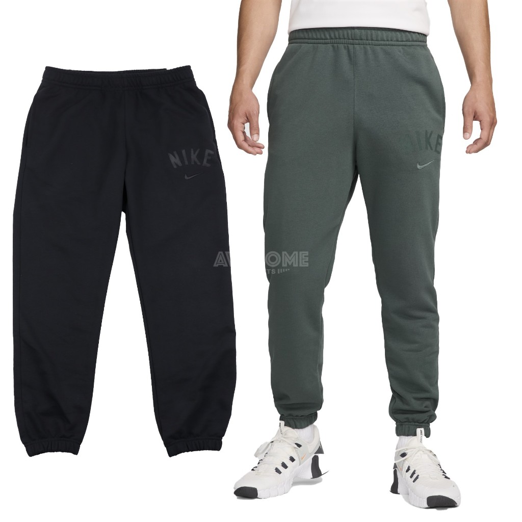 [歐鉉]NIKE DRY 訓練 刺繡LOGO 抽繩 縮口褲 運動長褲 長褲 男生 FV9947-010-338 | 蝦皮購物