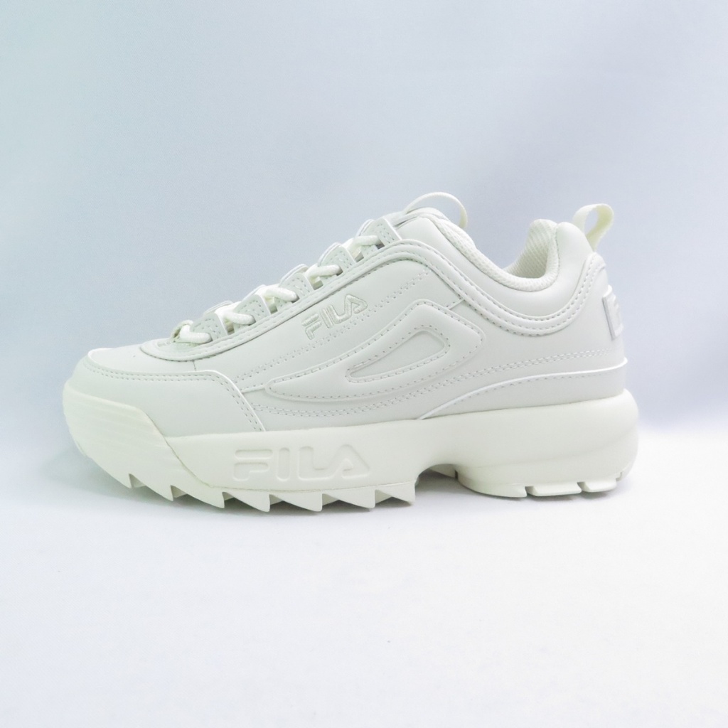FILA 4C608Y920 女款 DISRUPTOR II 1998 復古休閒鞋 老爹鞋 鋸齒鞋 燕麥白 | 蝦皮購物