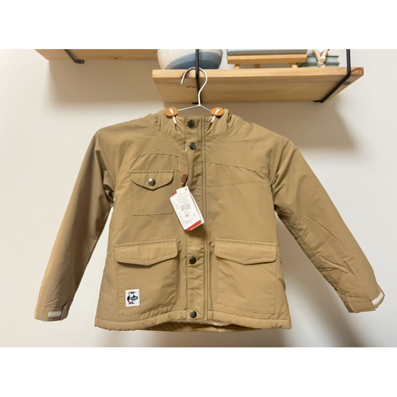 ⚡️全新 CHUMS Kids 童 刷毛風格外套 拼色保暖 夾克外套 羽絨外套 防風 毛絨 | 蝦皮購物