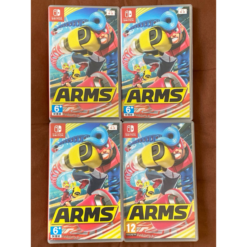 Switch Ns Arms 神臂鬥士 體感多人派對遊戲 中文版 中古品 | 蝦皮購物