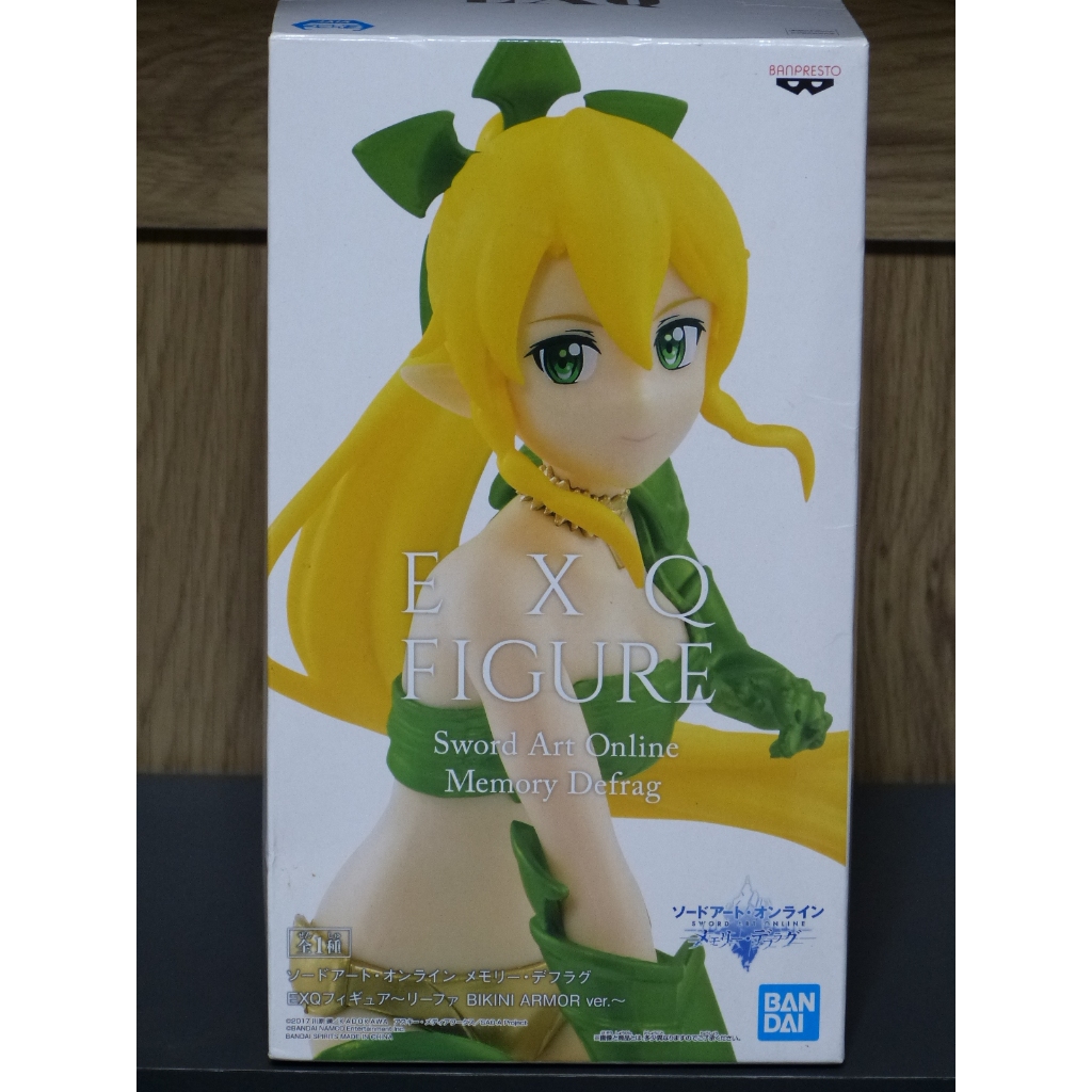 日版 拆檢品 SAO 刀劍神域 莉法 盔甲泳裝 BANPRESTO EXQ FIGURE BIKINI ARMO | 蝦皮購物