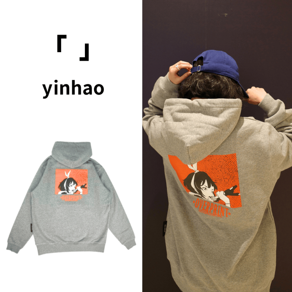 【yinhao】over print ｜VOCAL Hoodie | 蝦皮購物