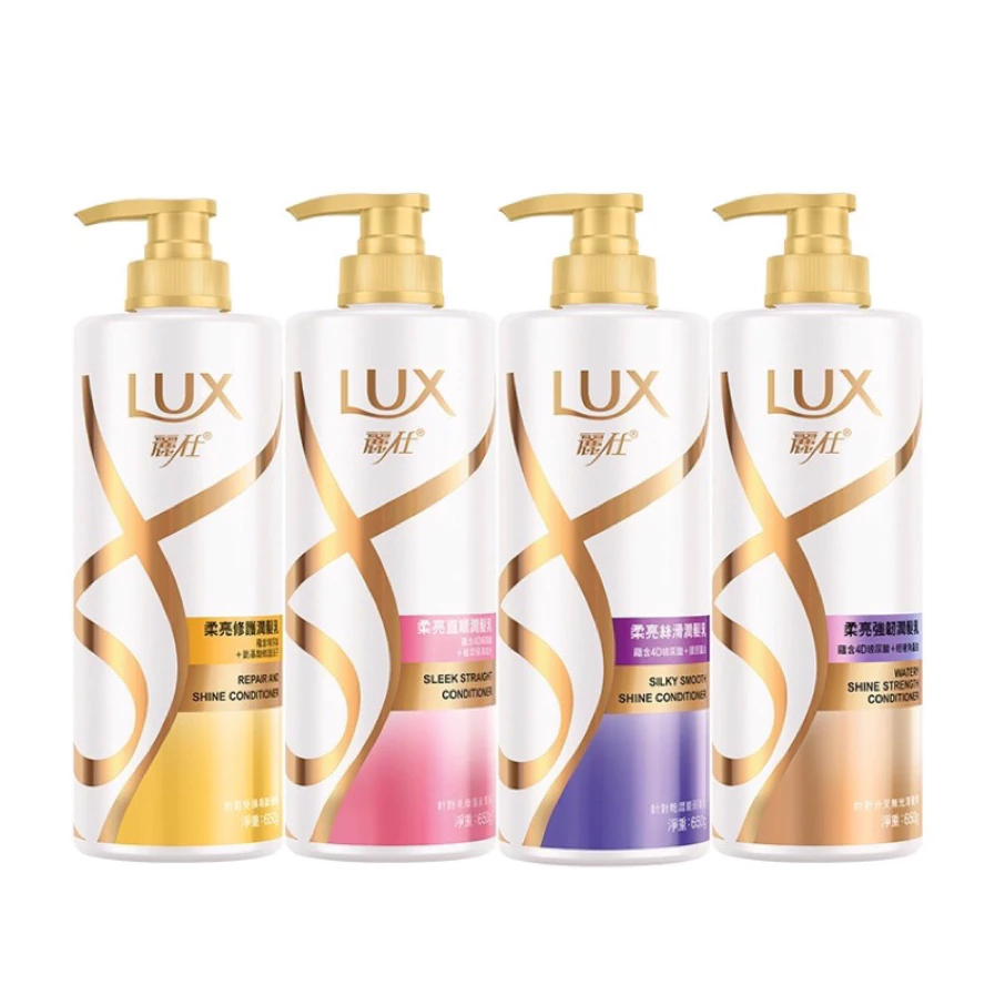 LUX麗仕｜柔亮系列潤髮乳｜650g｜玻尿酸護髮｜氨基酸潤髮｜植萃保濕｜撫平毛躁｜分叉修護｜柔順不糾結｜6瓶組 | 蝦皮購物