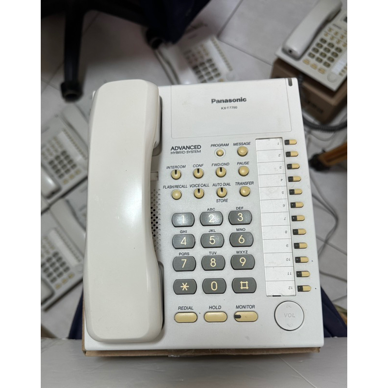 國際牌 Panasonic KX-T7750X 可代替 KX-T7550 KX-T7350 KX-T7050 | 蝦皮購物