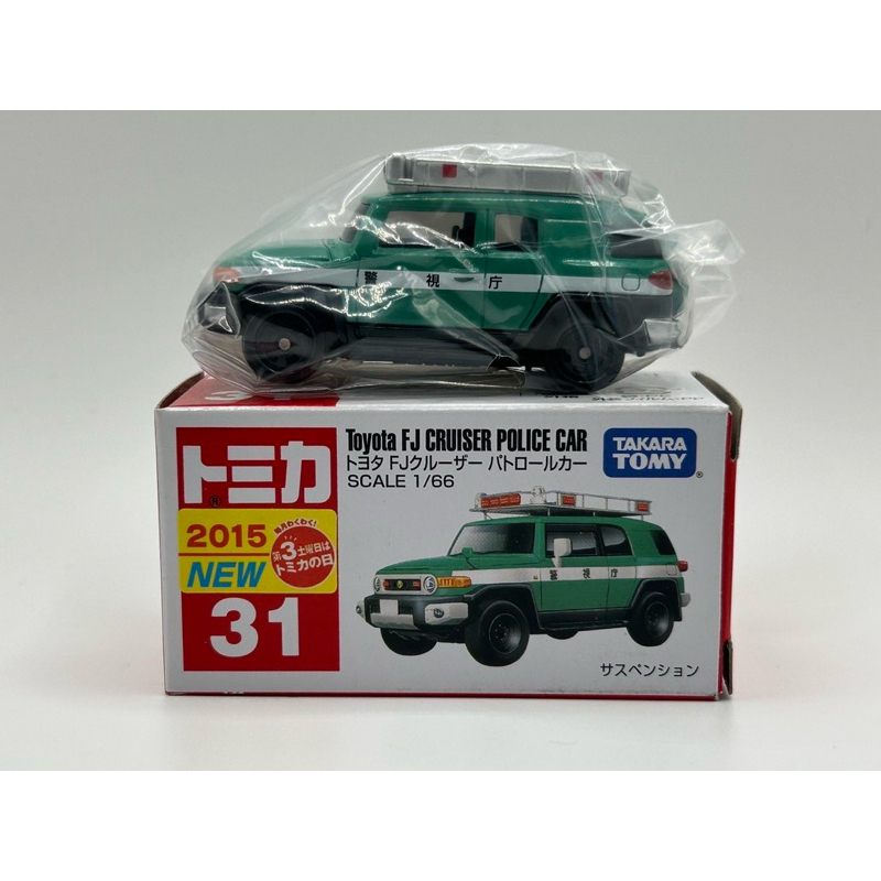 TOMY TOMICA NO. 31 TOYOTA FJ CRUISER POLICE CAR | 蝦皮購物