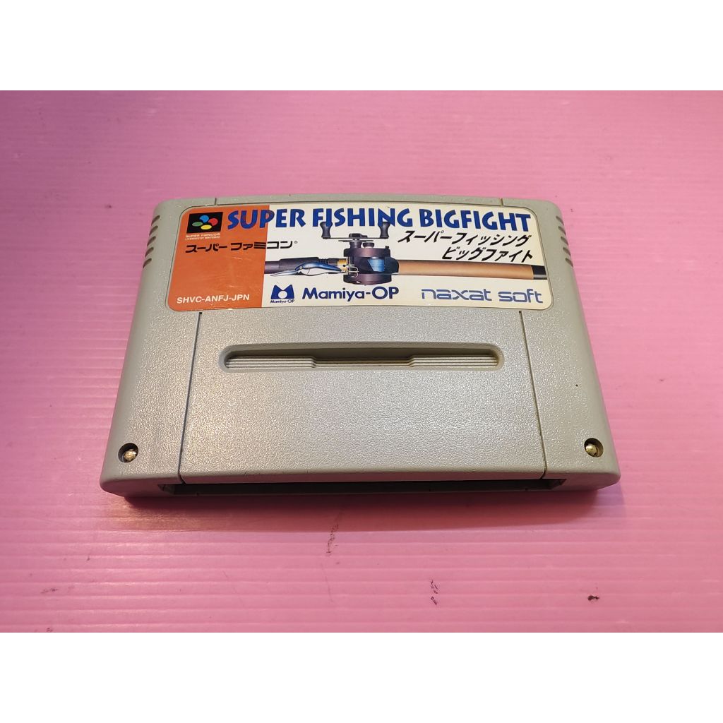 海 ス S 出清價! 網路最便宜 超級 任天堂 SFC 2手原廠遊戲片 超級釣魚 力戰群魚 Super Fishing | 蝦皮購物