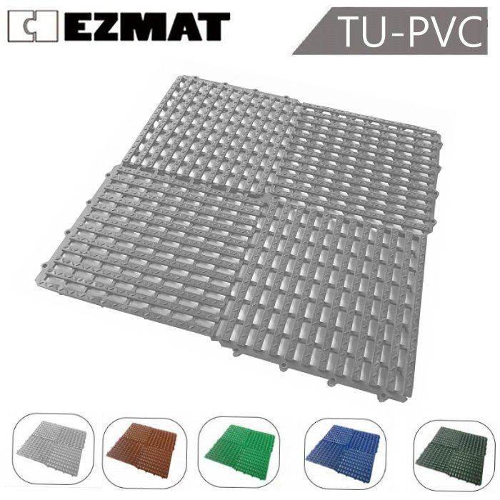 EZMAT TU-PVC 軟性止滑墊 組合防滑墊 止滑地墊 軟性塑膠防滑墊 PVC地墊 浴室防滑墊 造景地墊 防滑排水墊 | 蝦皮購物