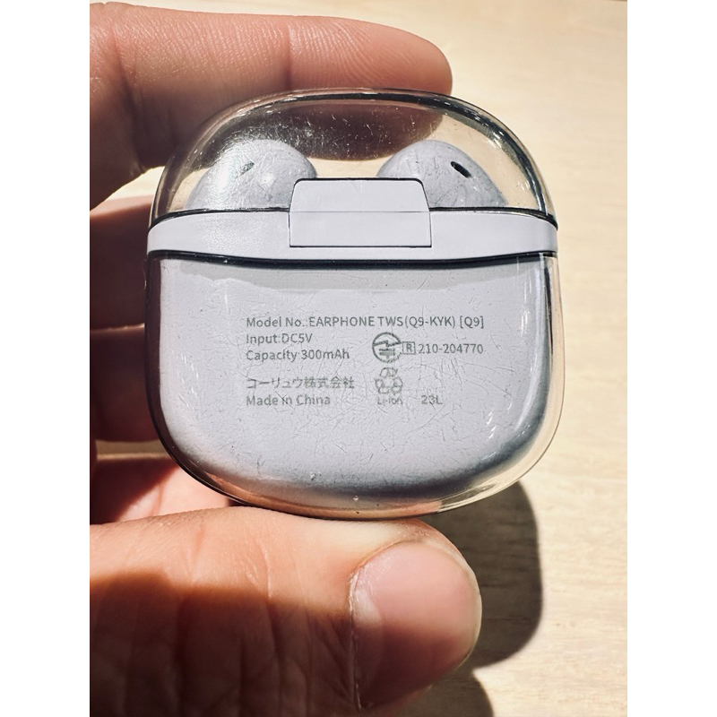 二手LuxyStar日本3COINS 耳機 型號TWS (QS-KYK) Q9 CP值超高收音佳無線藍牙耳機 | 蝦皮購物
