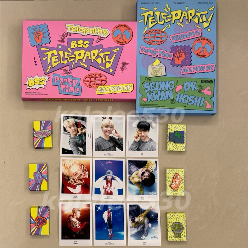 BSS 夫碩順 SEVENTEEN 單曲二輯 TELEPARTY 空專 五大拍立得 DK HOSHI 勝寬 | 蝦皮購物
