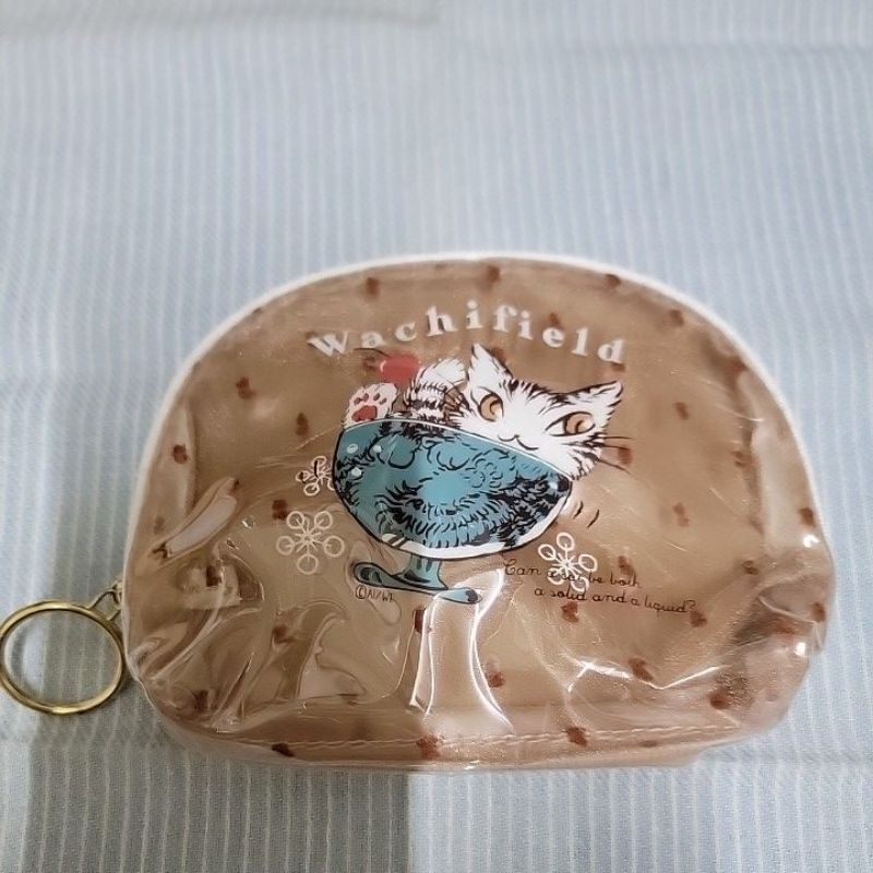現貨 Wachifield Dayan Bebe Dayan 瓦奇菲爾德 達洋貓 半透明半圓形化妝包 液態貓 甜點貓 | 蝦皮購物