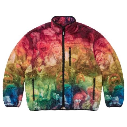 【Hills】SUPREME 24FW MUPPETS FLEECE JACKET | 蝦皮購物