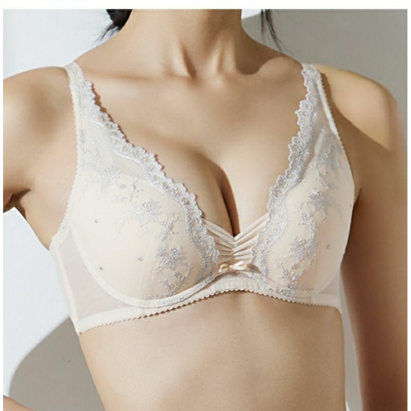 蕾黛絲 喜歡你Q真水內衣 C75 D75 奶油杏 | 蝦皮購物