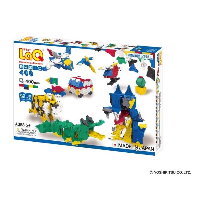 LaQ日本拼接積木-基礎400-初心組(400pcs)-(基礎學習系列)-在路上書店 | 蝦皮購物
