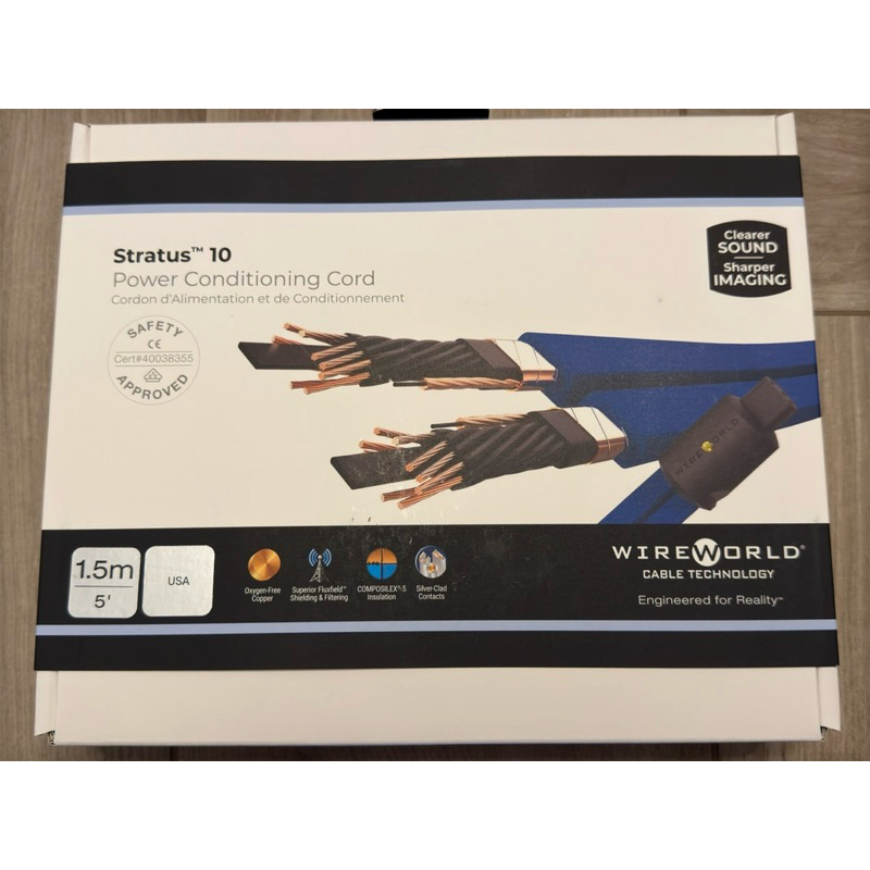 Wireworld Stratus 10 電源線 1.5M 最新版 | 蝦皮購物