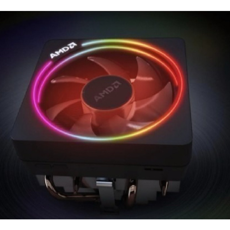 AMD Wraith Prism RGB 下壓式塔扇，全新 AMD風扇 適用am4 AM5 高階 (原廠正版） | 蝦皮購物