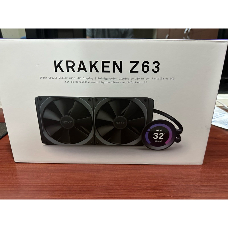 NZXT 恩傑 KRAKEN Z63 280mm 水冷 非RGB版 | 蝦皮購物